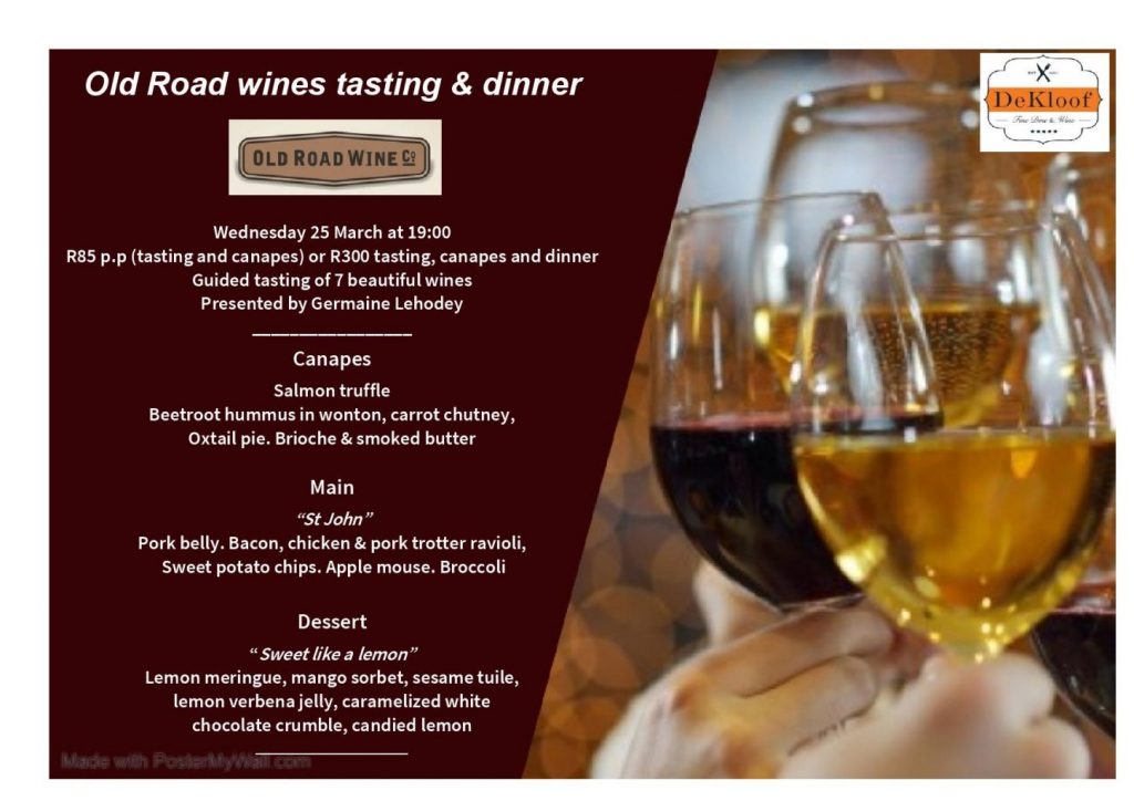 De Kloof Restaurant | Fine Dine & Wine